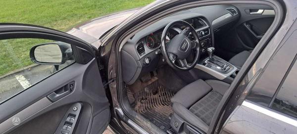 Pelēks Audi A4 2013 Viļņa, ar dzinēja tilpumu 1.97 L un nobraukumu 224 tūkst. km par 8500 €, foto 6 vietnē AUTOMOTO.COM.LV