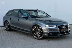 Pelēks Audi A4 2013 Kretinga, ar dzinēja tilpumu 2.97 L un nobraukumu 242 tūkst. km par 11499 €, foto  vietnē AUTOMOTO.COM.LV