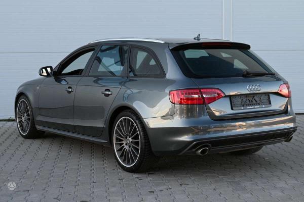 Grey Audi A4 2013 in Kretinga, with an engine capacity of 2.97 L and mileage of 242 thousand km for 11499 €, photo 11 on AUTOMOTO.COM.LV