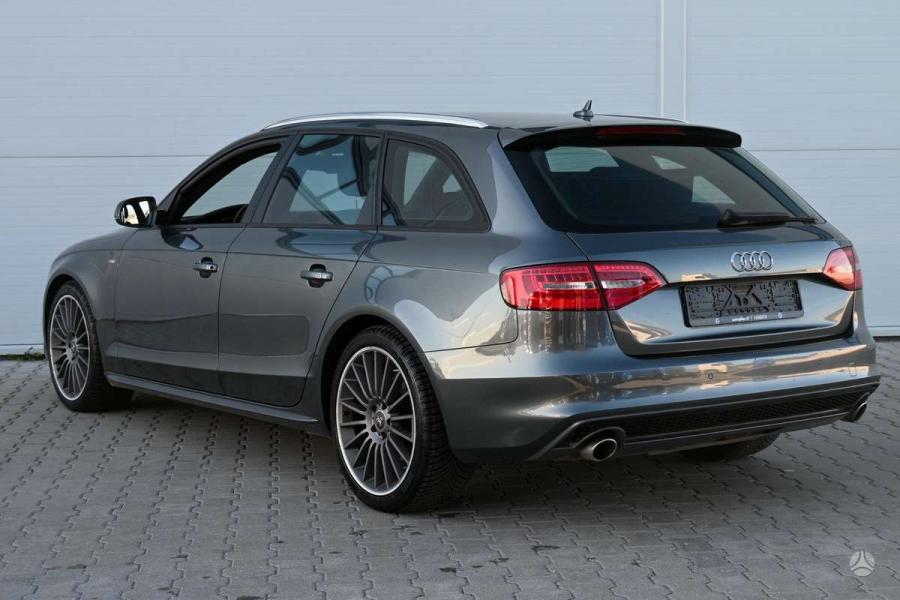 Pelēks Audi A4 2013 Kretinga, ar dzinēja tilpumu 2.97 L un nobraukumu 242 tūkst. km par 11499 €, foto 11 vietnē AUTOMOTO.COM.LV