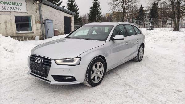 Grey Audi A4 2013 in Klaipeda, with an engine capacity of 1.97 L and mileage of 213 thousand km for 7250 €, photo 1 on AUTOMOTO.COM.LV