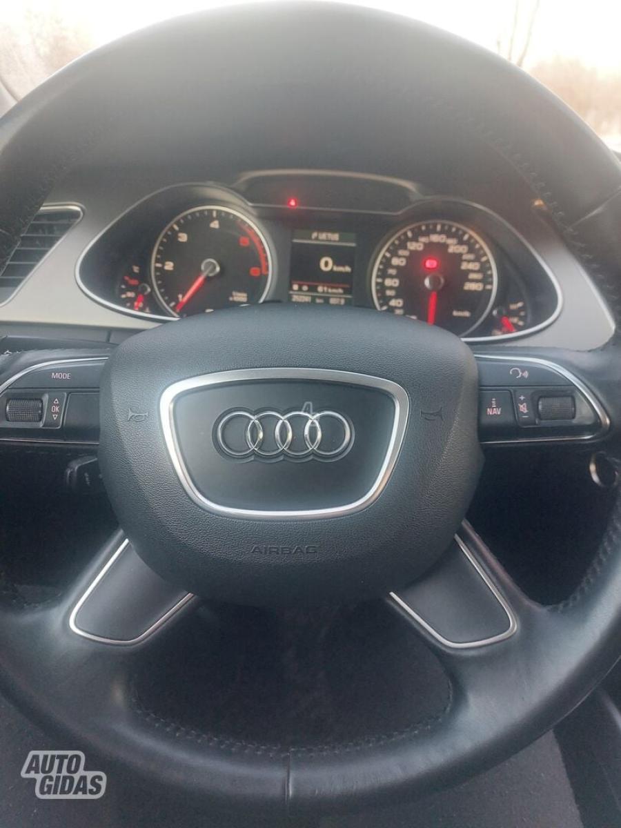 Pelēks Audi A4 2013 Viļņa, ar dzinēja tilpumu 2.00 L un nobraukumu 252 tūkst. km par 9999 €, foto 1 vietnē AUTOMOTO.COM.LV