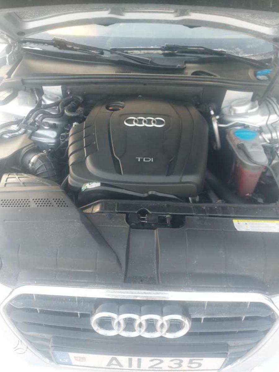 Grey Audi A4 2013 in Kedainiai, with an engine capacity of 1.97 L and mileage of 252 thousand km for 8700 €, photo 8 on AUTOMOTO.COM.LV