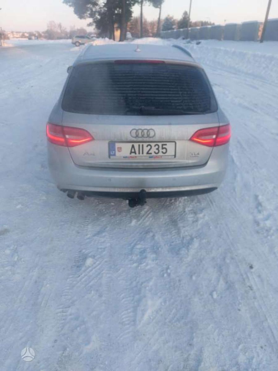 Grey Audi A4 2013 in Kedainiai, with an engine capacity of 1.97 L and mileage of 252 thousand km for 8700 €, photo 24 on AUTOMOTO.COM.LV