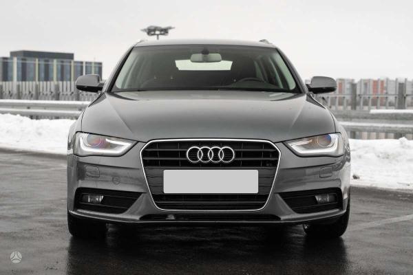 Pelēks Audi A4 2013 Viļņa, ar dzinēja tilpumu 2.00 L un nobraukumu 327 tūkst. km par 6900 €, foto 5 vietnē AUTOMOTO.COM.LV