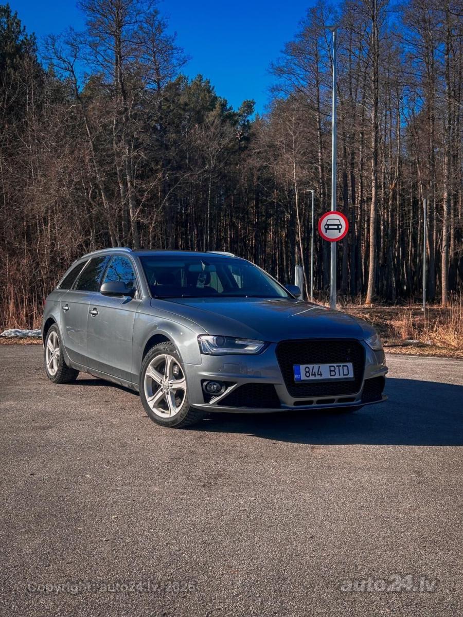 Grey Audi A4 2013 in Parnu, with an engine capacity of 2.00 L and mileage of 360 thousand km for 6200 €, photo 2 on AUTOMOTO.COM.LV