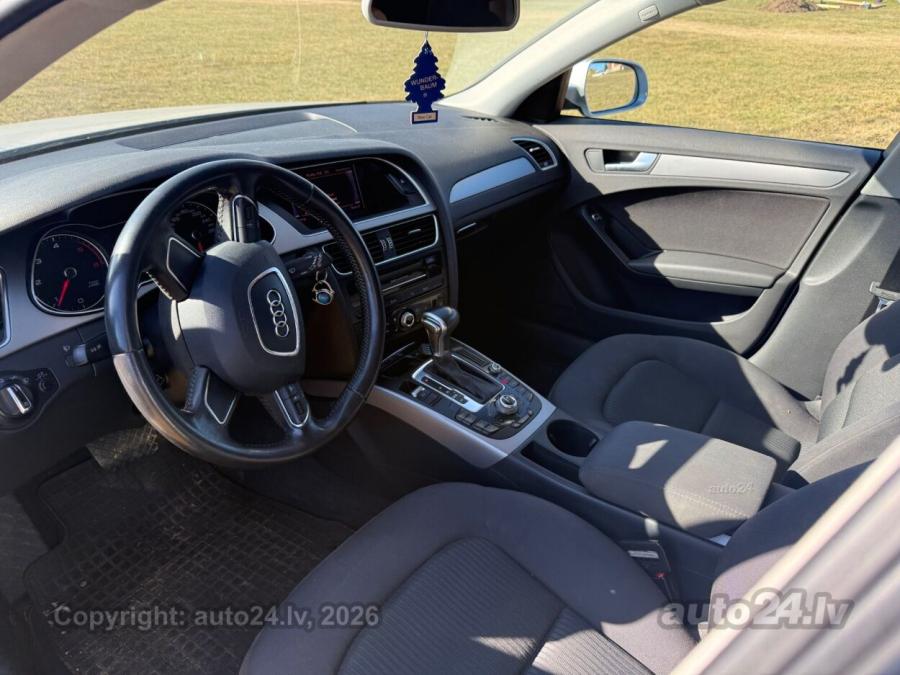 Grey Audi A4 2013 in Tallinn, with an engine capacity of 2.00 L and mileage of 251 thousand km for 7400 €, photo 7 on AUTOMOTO.COM.LV