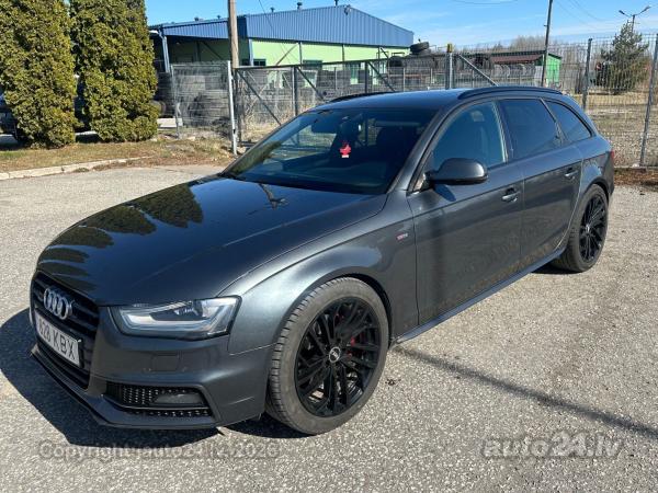 Grey Audi A4 2013 in Tallinn, with an engine capacity of 3.00 L and mileage of 363 thousand km for 14999 €, photo 1 on AUTOMOTO.COM.LV