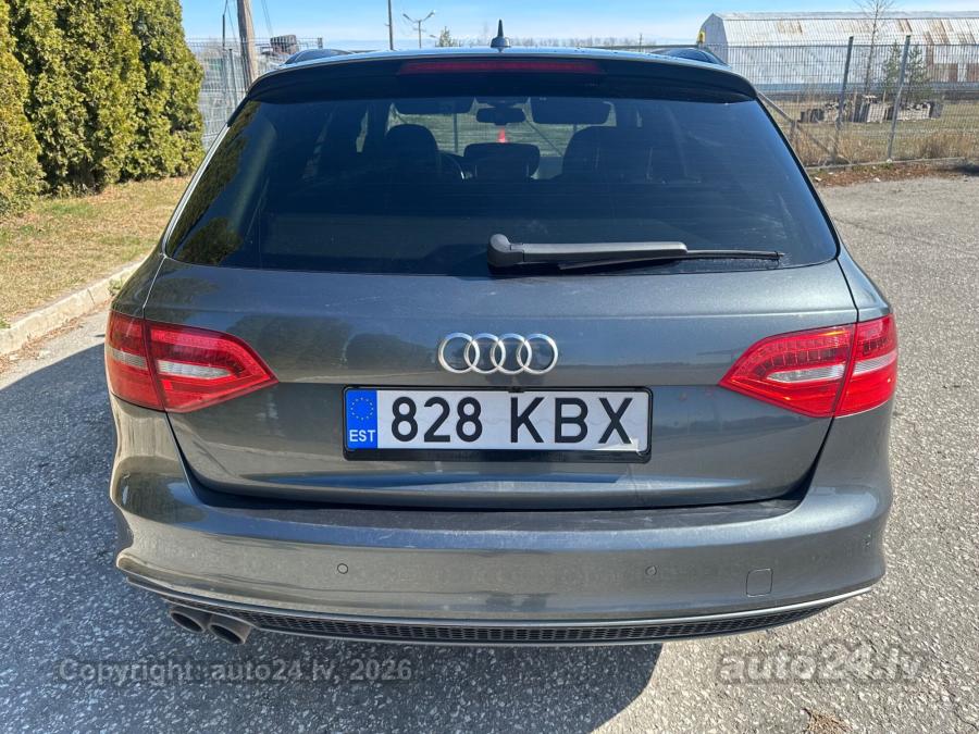 Grey Audi A4 2013 in Tallinn, with an engine capacity of 3.00 L and mileage of 363 thousand km for 14999 €, photo 4 on AUTOMOTO.COM.LV