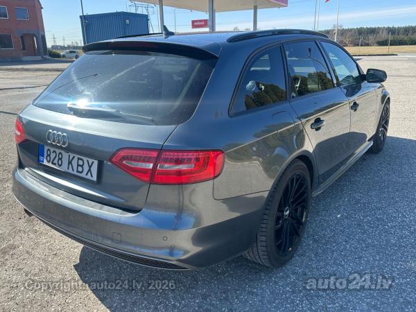 Grey Audi A4 2013 in Tallinn, with an engine capacity of 3.00 L and mileage of 363 thousand km for 14999 €, photo 4 on AUTOMOTO.COM.LV