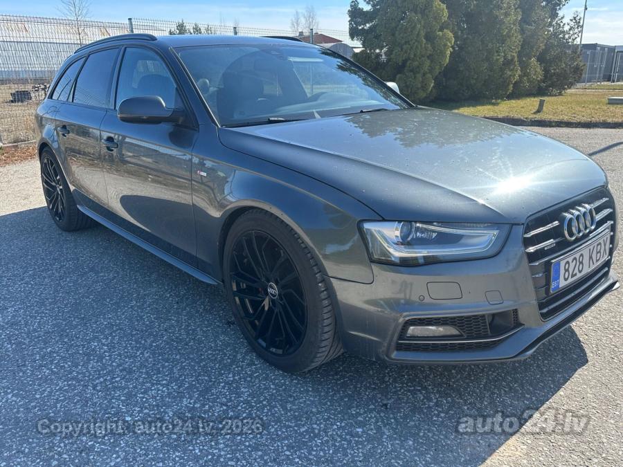 Grey Audi A4 2013 in Tallinn, with an engine capacity of 3.00 L and mileage of 363 thousand km for 14999 €, photo 6 on AUTOMOTO.COM.LV