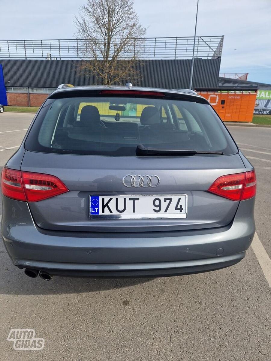 Pelēks Audi A4 2013 Telšiai, ar dzinēja tilpumu 2.00 L un nobraukumu 267 tūkst. km par 7500 €, foto 5 vietnē AUTOMOTO.COM.LV
