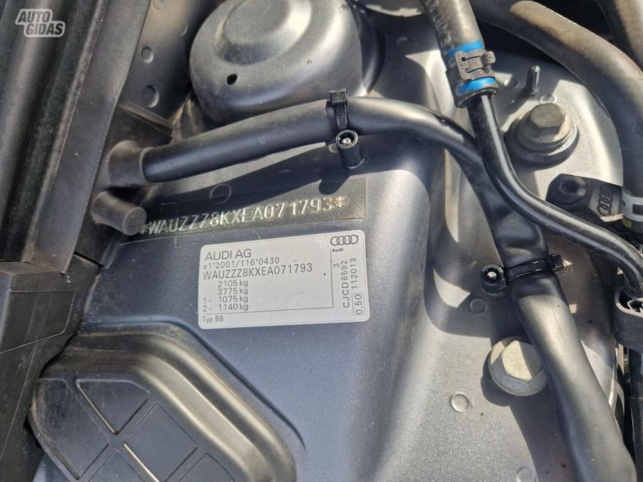 Pelēks Audi A4 2013 Telšiai, ar dzinēja tilpumu 2.00 L un nobraukumu 267 tūkst. km par 7500 €, foto 18 vietnē AUTOMOTO.COM.LV