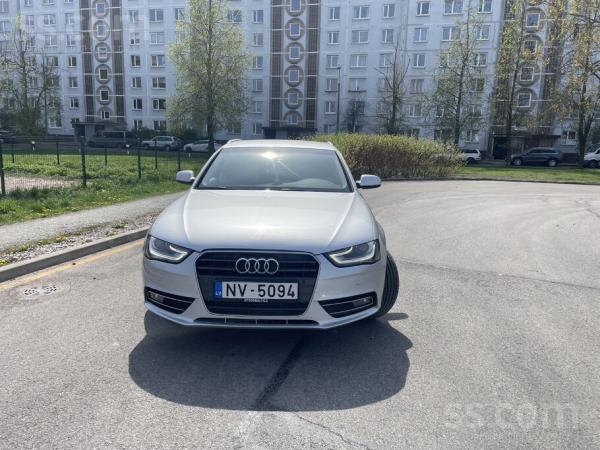 Pelēks Audi A4 2013 Rīga, ar dzinēja tilpumu 2.00 L un nobraukumu 301 tūkst. km par 6700 €, foto 1 vietnē AUTOMOTO.COM.LV