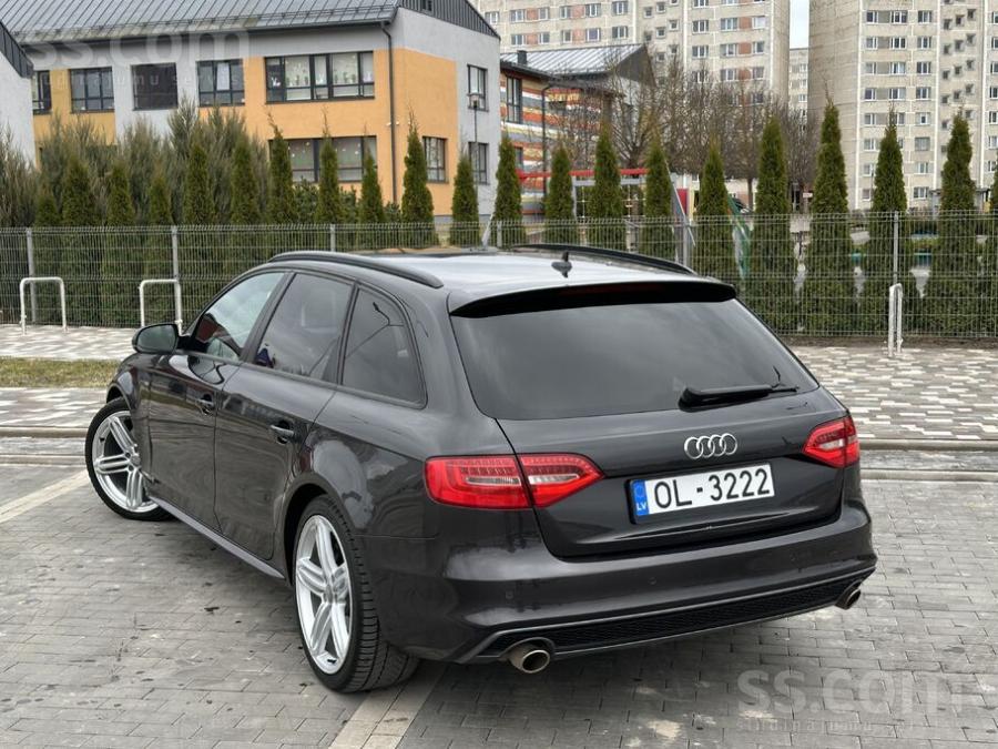 Grey Audi A4 2013 in Riga, with an engine capacity of 3.00 L and mileage of 288 thousand km for 9600 €, photo 7 on AUTOMOTO.COM.LV