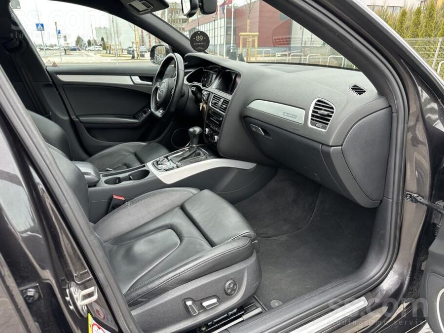 Grey Audi A4 2013 in Riga, with an engine capacity of 3.00 L and mileage of 288 thousand km for 9600 €, photo 10 on AUTOMOTO.COM.LV