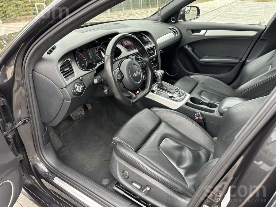 Grey Audi A4 2013 in Riga, with an engine capacity of 3.00 L and mileage of 288 thousand km for 9600 €, photo 16 on AUTOMOTO.COM.LV