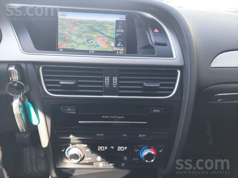 Pelēks Audi A4 2013 Cēsis, ar dzinēja tilpumu 2.00 L un nobraukumu 260 tūkst. km par 8200 €, foto 12 vietnē AUTOMOTO.COM.LV