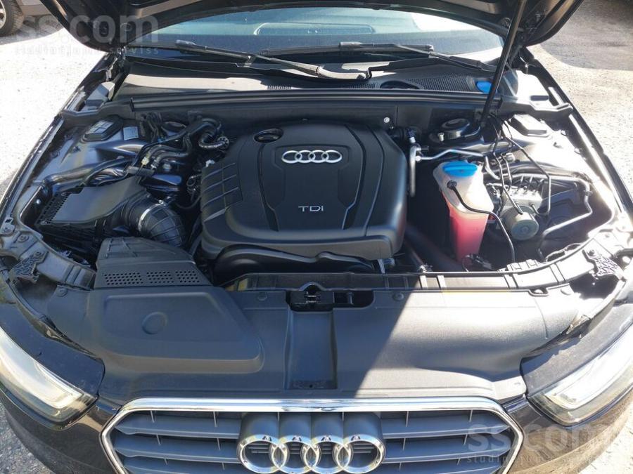 Pelēks Audi A4 2013 Cēsis, ar dzinēja tilpumu 2.00 L un nobraukumu 260 tūkst. km par 8200 €, foto 17 vietnē AUTOMOTO.COM.LV