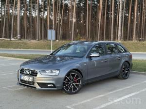 Pelēks Audi A4 2013 Rīga, ar dzinēja tilpumu 2.00 L un nobraukumu 237 tūkst. km par 9190 €, foto  vietnē AUTOMOTO.COM.LV