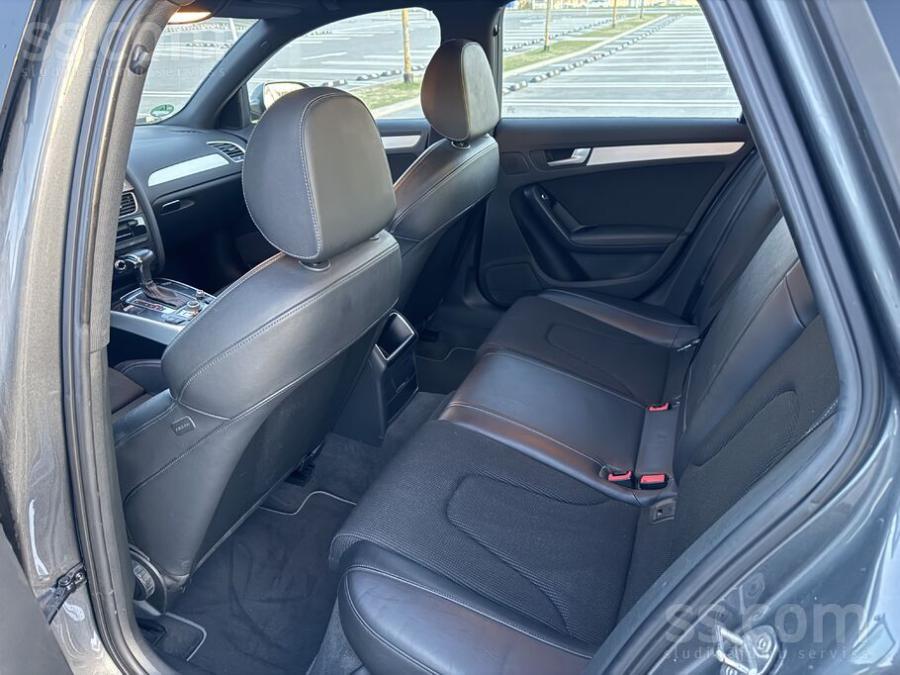 Grey Audi A4 2013 in Riga, with an engine capacity of 2.00 L and mileage of 237 thousand km for 9190 €, photo 15 on AUTOMOTO.COM.LV