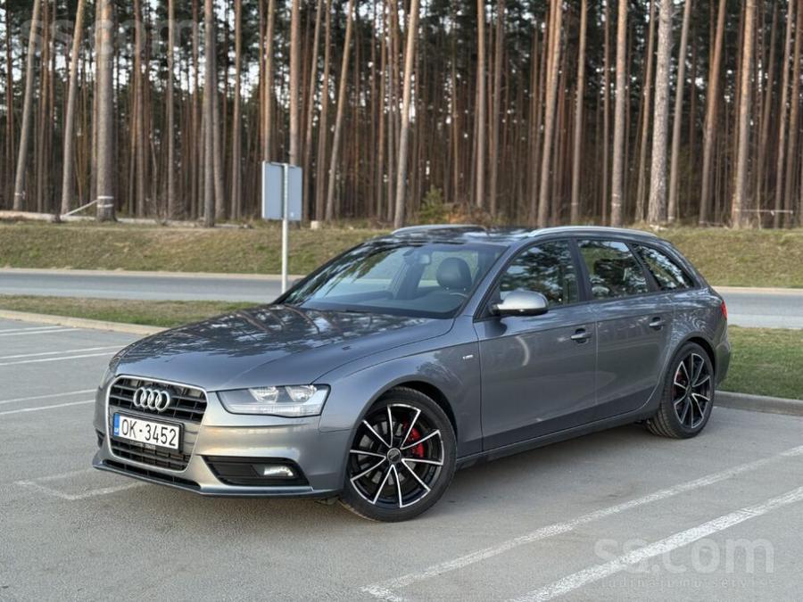 Grey Audi A4 2013 in Riga, with an engine capacity of 2.00 L and mileage of 237 thousand km for 9190 €, photo 1 on AUTOMOTO.COM.LV