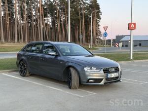 Grey Audi A4 2013 in Riga, with an engine capacity of 2.00 L and mileage of 237 thousand km for 9190 €, photo 4 on AUTOMOTO.COM.LV