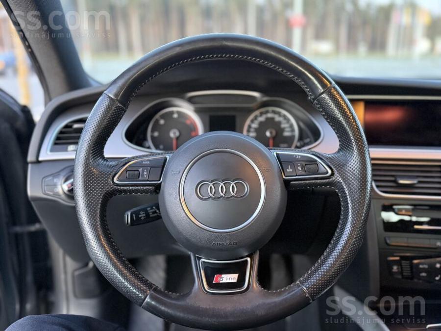 Grey Audi A4 2013 in Riga, with an engine capacity of 2.00 L and mileage of 237 thousand km for 9190 €, photo 12 on AUTOMOTO.COM.LV
