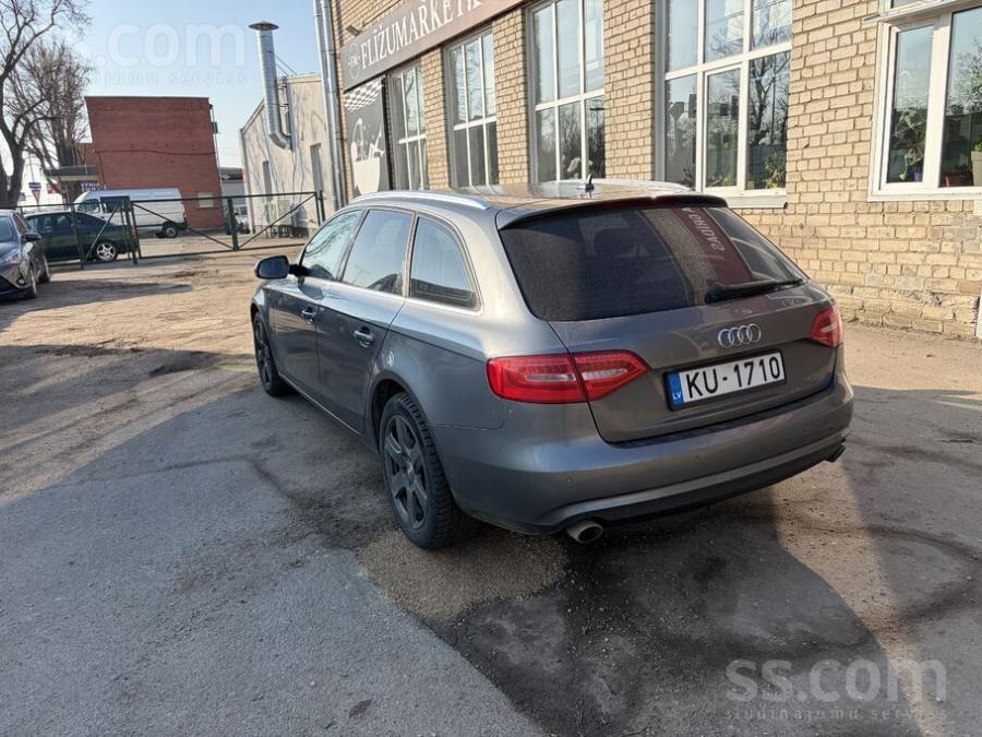 Grey Audi A4 2013 in Riga, with an engine capacity of 3.00 L and mileage of 304 thousand km for 6500 €, photo 5 on AUTOMOTO.COM.LV
