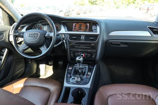 Pelēks Audi A4 2013 Tukums, ar dzinēja tilpumu 1.80 L un nobraukumu 265 tūkst. km par 6790 €, foto 10 vietnē AUTOMOTO.COM.LV