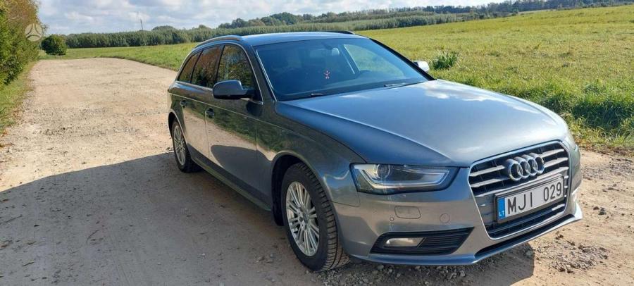 Grey Audi A4 2013 in Klaipeda, with an engine capacity of 1.80 L and mileage of 304 thousand km for 7600 €, photo 4 on AUTOMOTO.COM.LV