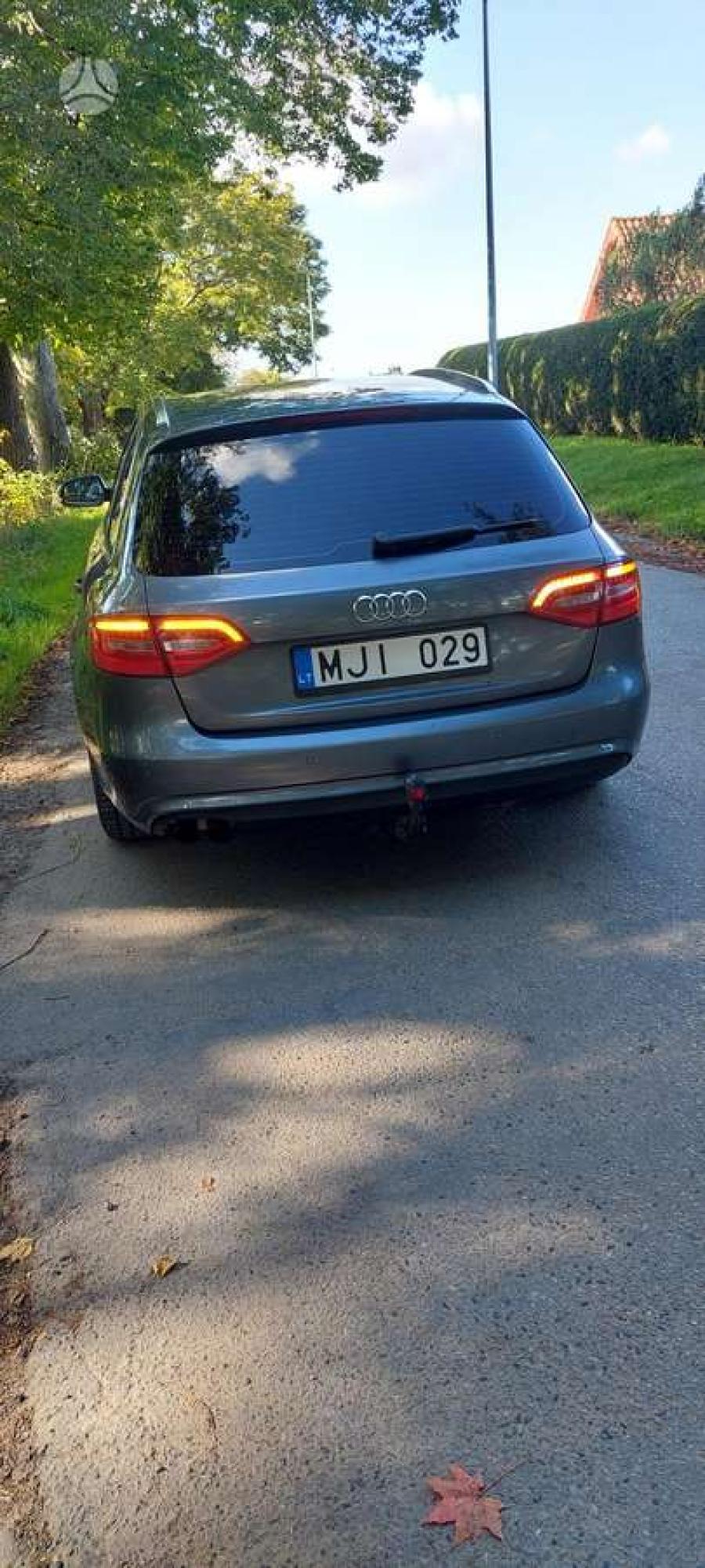 Grey Audi A4 2013 in Klaipeda, with an engine capacity of 1.80 L and mileage of 304 thousand km for 7600 €, photo 7 on AUTOMOTO.COM.LV