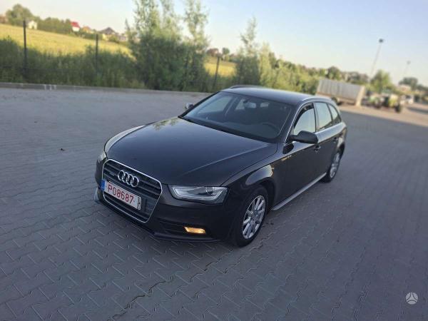 Pelēks Audi A4 2013 Kauņa, ar dzinēja tilpumu 1.97 L un nobraukumu 325 tūkst. km par 6450 €, foto 1 vietnē AUTOMOTO.COM.LV