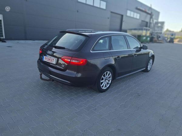 Pelēks Audi A4 2013 Kauņa, ar dzinēja tilpumu 1.97 L un nobraukumu 325 tūkst. km par 6450 €, foto 10 vietnē AUTOMOTO.COM.LV