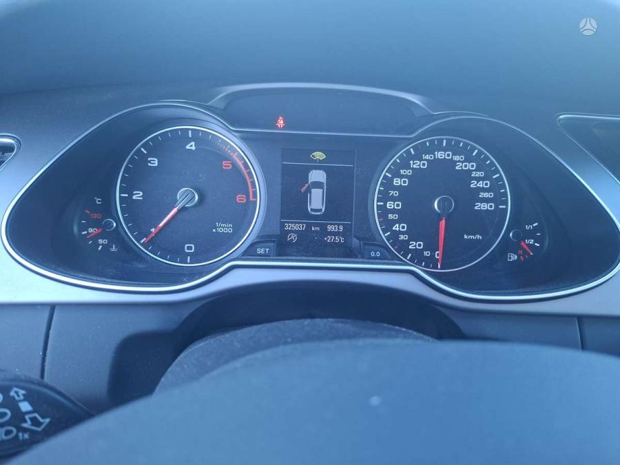 Pelēks Audi A4 2013 Kauņa, ar dzinēja tilpumu 1.97 L un nobraukumu 325 tūkst. km par 6450 €, foto 19 vietnē AUTOMOTO.COM.LV