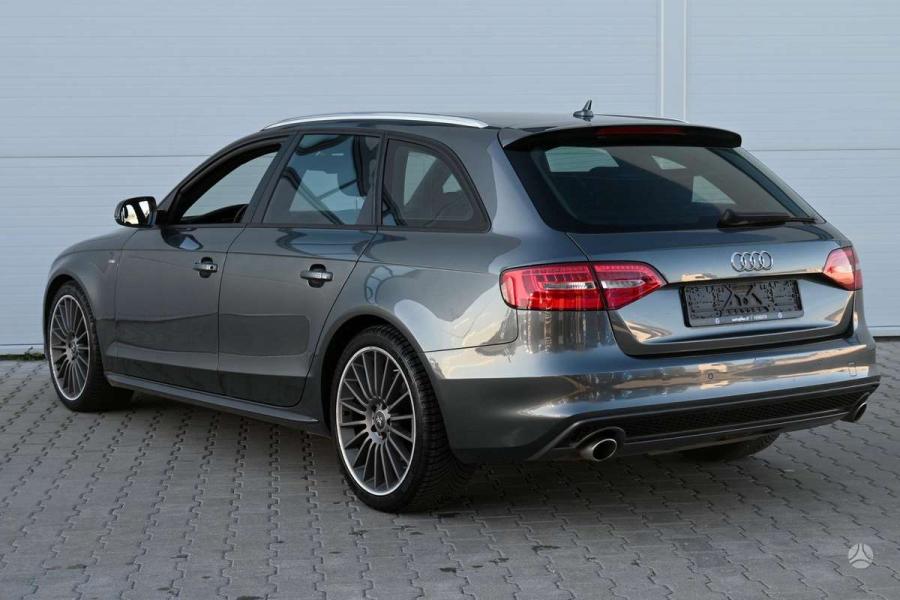 Grey Audi A4 2013 in Kretinga, with an engine capacity of 2.97 L and mileage of 242 thousand km for 9999 €, photo 10 on AUTOMOTO.COM.LV