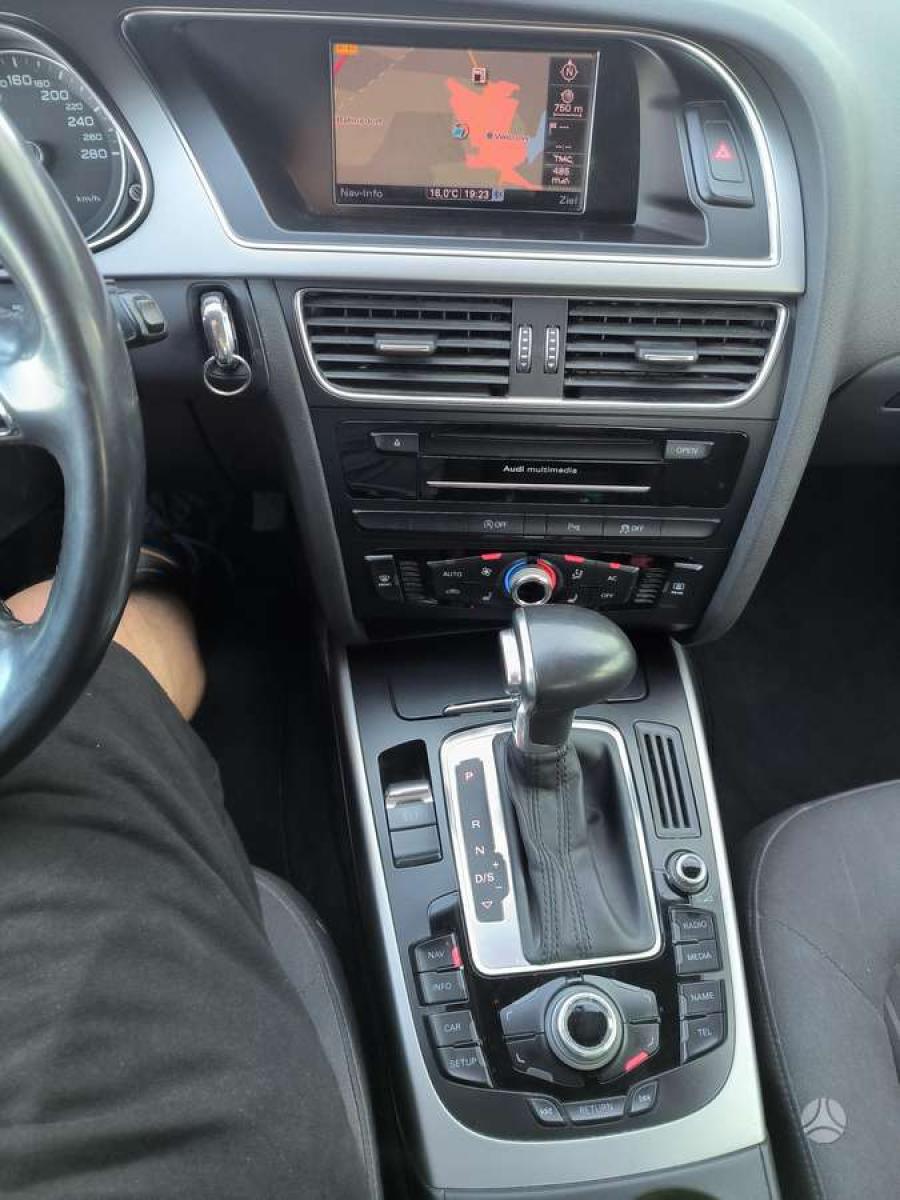 Grey Audi A4 2013 in Taurage, with an engine capacity of 1.97 L and mileage of 309 thousand km for 6200 €, photo 15 on AUTOMOTO.COM.LV