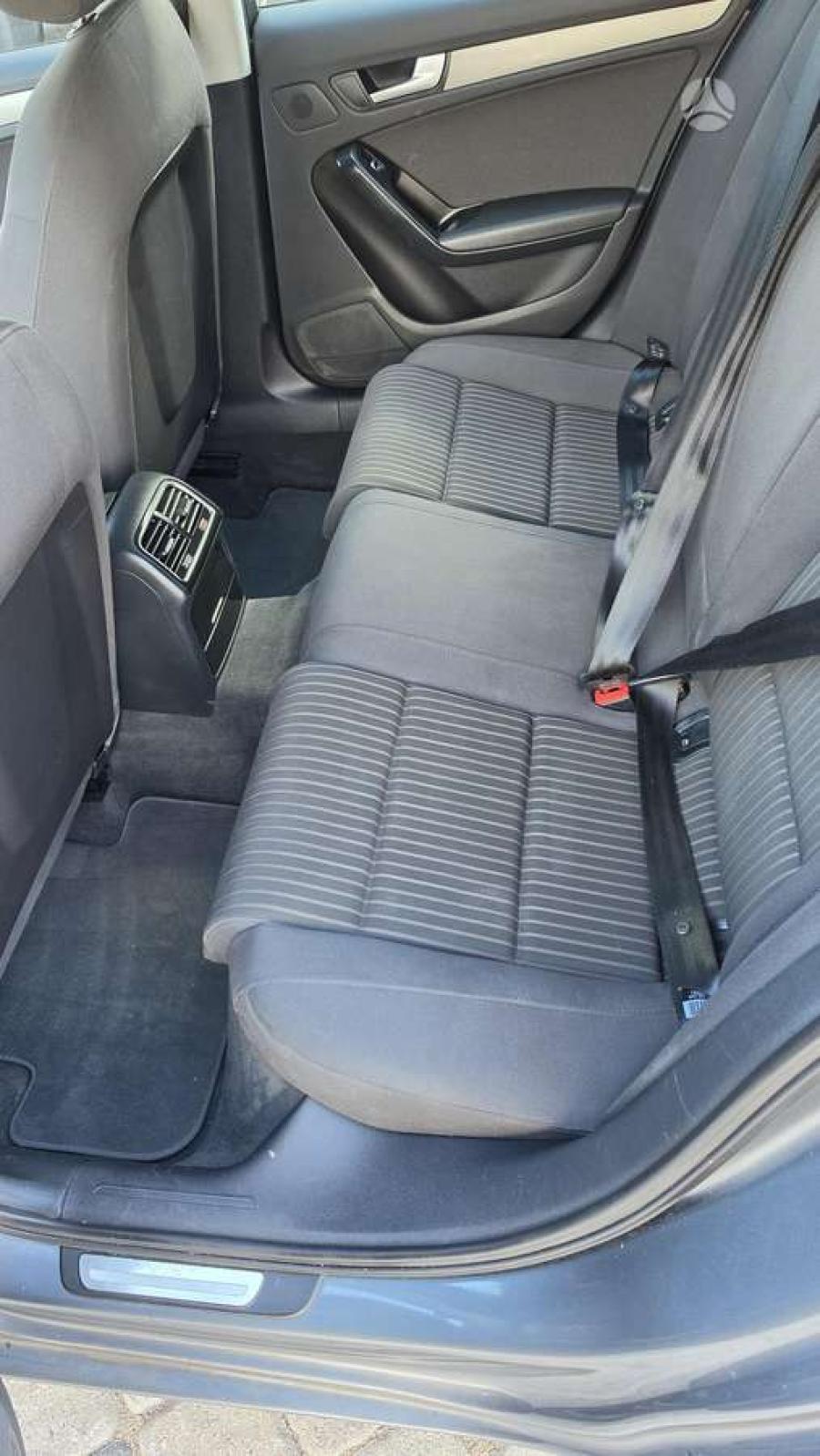 Grey Audi A4 2013 in Alytus, with an engine capacity of 1.97 L and mileage of 289 thousand km for 5799 €, photo 13 on AUTOMOTO.COM.LV