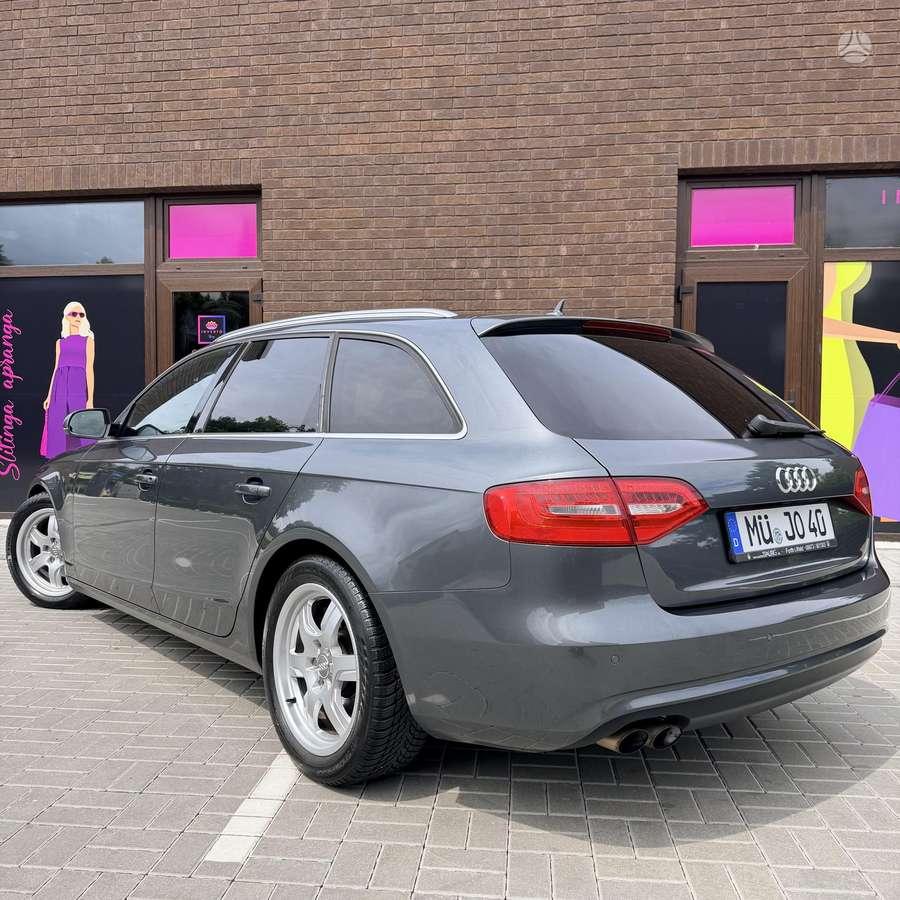 Grey Audi A4 2013 in Kaisiadorys, with an engine capacity of 2.00 L and mileage of 297 thousand km for 5590 €, photo 5 on AUTOMOTO.COM.LV