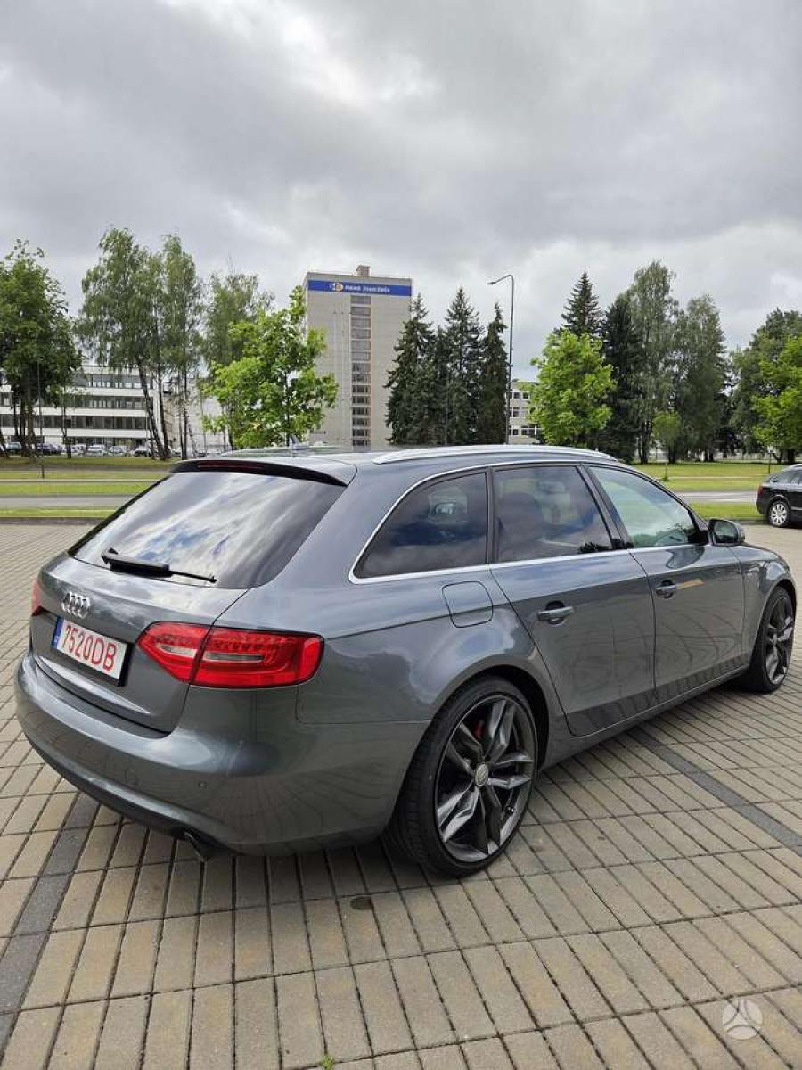 Grey Audi A4 2013 in Kaunas, with an engine capacity of 2.97 L and mileage of 325 thousand km for 8200 €, photo 5 on AUTOMOTO.COM.LV
