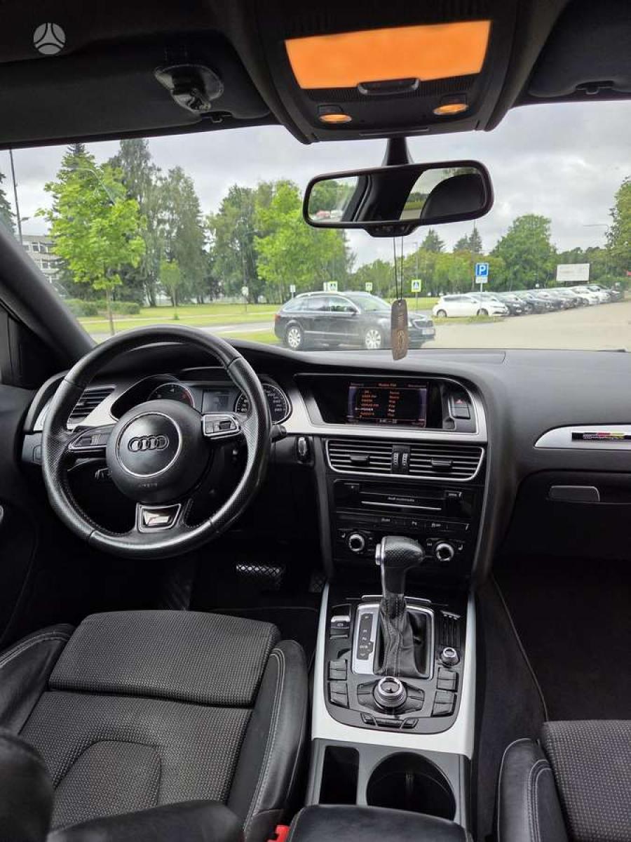 Grey Audi A4 2013 in Kaunas, with an engine capacity of 2.97 L and mileage of 325 thousand km for 8200 €, photo 14 on AUTOMOTO.COM.LV