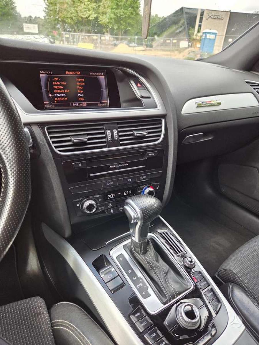 Grey Audi A4 2013 in Kaunas, with an engine capacity of 2.97 L and mileage of 325 thousand km for 8200 €, photo 15 on AUTOMOTO.COM.LV