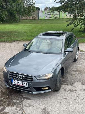 Pelēks Audi A4 2013 Liepāja, ar dzinēja tilpumu 2.00 L un nobraukumu 266 tūkst. km par 7990 €, foto 9 vietnē AUTOMOTO.COM.LV