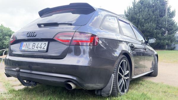 Pelēks Audi A4 2013 Palanga, ar dzinēja tilpumu 2.00 L un nobraukumu 273 tūkst. km par 8400 €, foto 5 vietnē AUTOMOTO.COM.LV