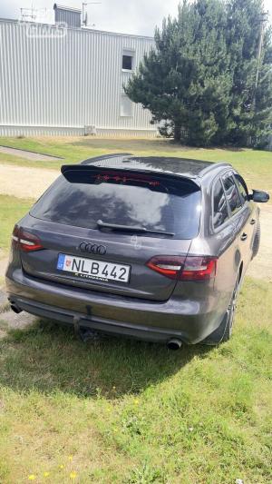Pelēks Audi A4 2013 Palanga, ar dzinēja tilpumu 2.00 L un nobraukumu 273 tūkst. km par 8400 €, foto 7 vietnē AUTOMOTO.COM.LV