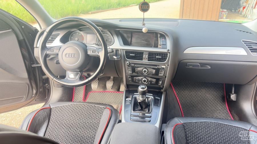Pelēks Audi A4 2013 Palanga, ar dzinēja tilpumu 2.00 L un nobraukumu 273 tūkst. km par 8400 €, foto 14 vietnē AUTOMOTO.COM.LV