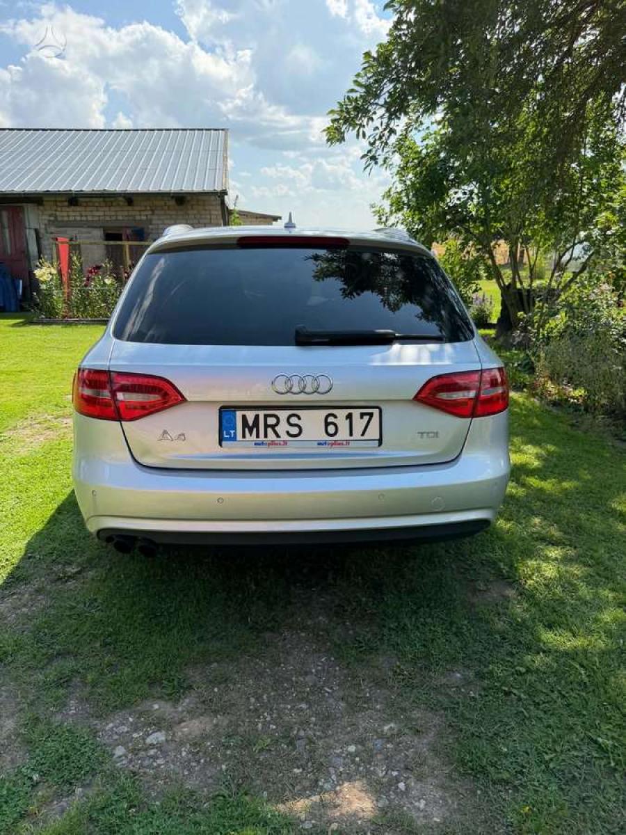 Pelēks Audi A4 2013 Jonava, ar dzinēja tilpumu 1.97 L un nobraukumu 311 tūkst. km par 7200 €, foto 7 vietnē AUTOMOTO.COM.LV