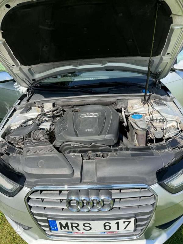 Grey Audi A4 2013 in Jonava, with an engine capacity of 1.97 L and mileage of 311 thousand km for 7200 €, photo 10 on AUTOMOTO.COM.LV