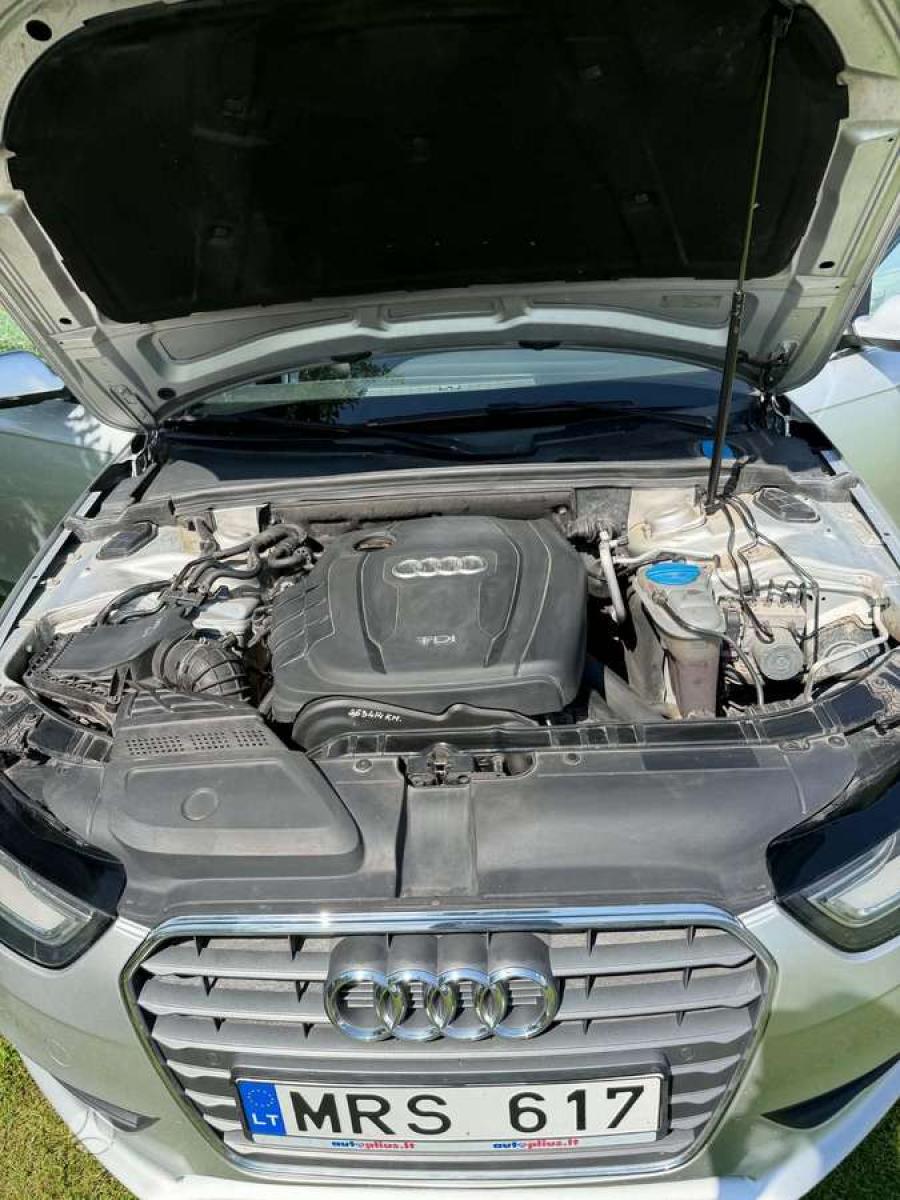 Pelēks Audi A4 2013 Jonava, ar dzinēja tilpumu 1.97 L un nobraukumu 311 tūkst. km par 7200 €, foto 11 vietnē AUTOMOTO.COM.LV