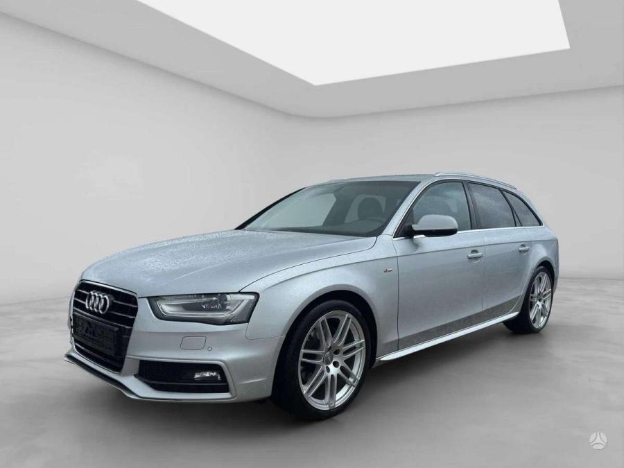 Grey Audi A4 2013 in Kaunas, with an engine capacity of 3.00 L and mileage of 315 thousand km for 8290 €, photo 1 on AUTOMOTO.COM.LV